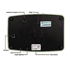 Benotek Vintage Retro Old Fashion Rotary Dial Home and Office Telephone Classic Single Line Basic Desk Phone Home Office School Hotel