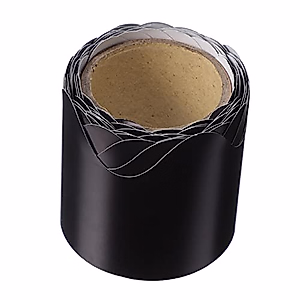 Bulletin Borders Trim Border Decorative Paper Decor for Office Letter Decals Office Stickers Wave Blackboard Border Bulletin Board Border Walls Decor Paper Jam Stripe The Paper