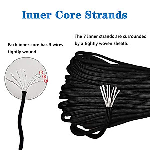 MONOBIN Paracord Combo Kits - 550 Type III Parachute Cord - Bracelet Crafting Kits, Survival Rope Making lanyards,Dog Collar,Bracelet