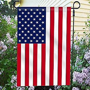 Anley Double Sided Premium Garden Flag, US Garden Flag - USA American United States July 4th Independence Day Patriotic Decorative Yard Flags - Weather Resistant & Double Stitched - 18 x 12.5 Inch