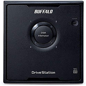BUFFALO DriveStation Quad 4-Bay 24TB (4x6TB) TAA Desktop External Hard Drive USB 3.2
