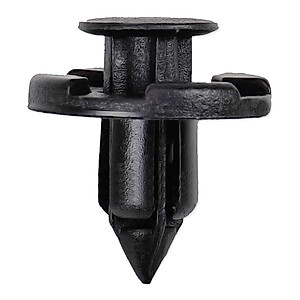 Lantee 50 Pcs Universal Fender Push Type Retainer Clips Fit for Nissan & Infiniti 01553-09321, 01553-2DR9A, Fit for Chrysler & Dodge MR328954