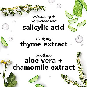 Mario Badescu Acne Facial Cleanser for Combination & Oily Skin, Oil-Free Face Wash with Salicylic Acid & Aloe Vera, Deep Pore Clean, 6 Fl Oz (Pack of 1)