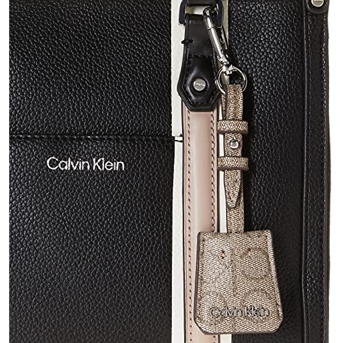 Calvin Klein Beckah Novelty Crossbody, Black/Goat
