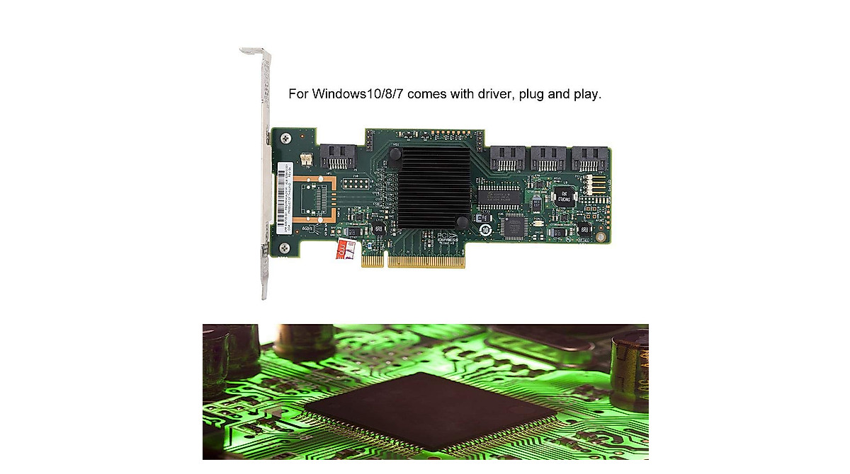 FOSA 4-Port SSD Array Card for RAID Storage Windows 10/8/7