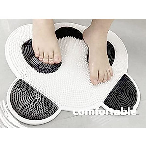 Panda Cleansing Anti-Itch Bath Mat, 2023 New Panda Clean Bath Mat, Silicone Bath Massage Cushion with Suction Cup (1pc)