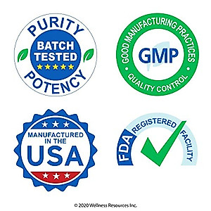 Wellness Resources Oregano Oil Capsules - High Potency Wild Oregano Oil 55-65% Carvacrol, 100mg per Capsule (180 Capsules) … B008RGJ8WU