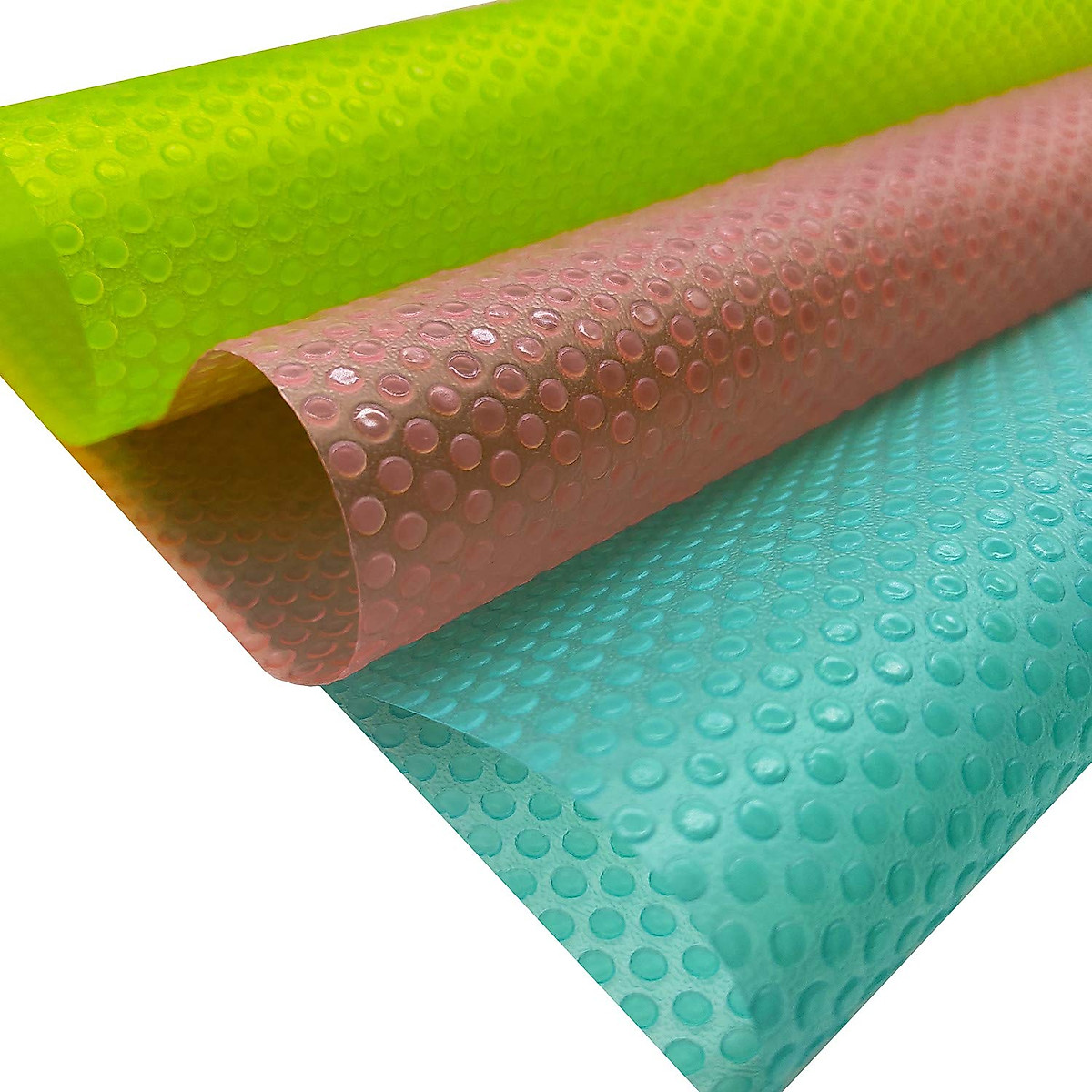 Cafurty 6 Pcs Refrigerator Liners, Can Be Cut Refrigerator Mats Waterproof Fridge Pads Vegetable Fruits Fresh Pad Drawer Table Placemats Cabinet Protective Pads Shelves Mats