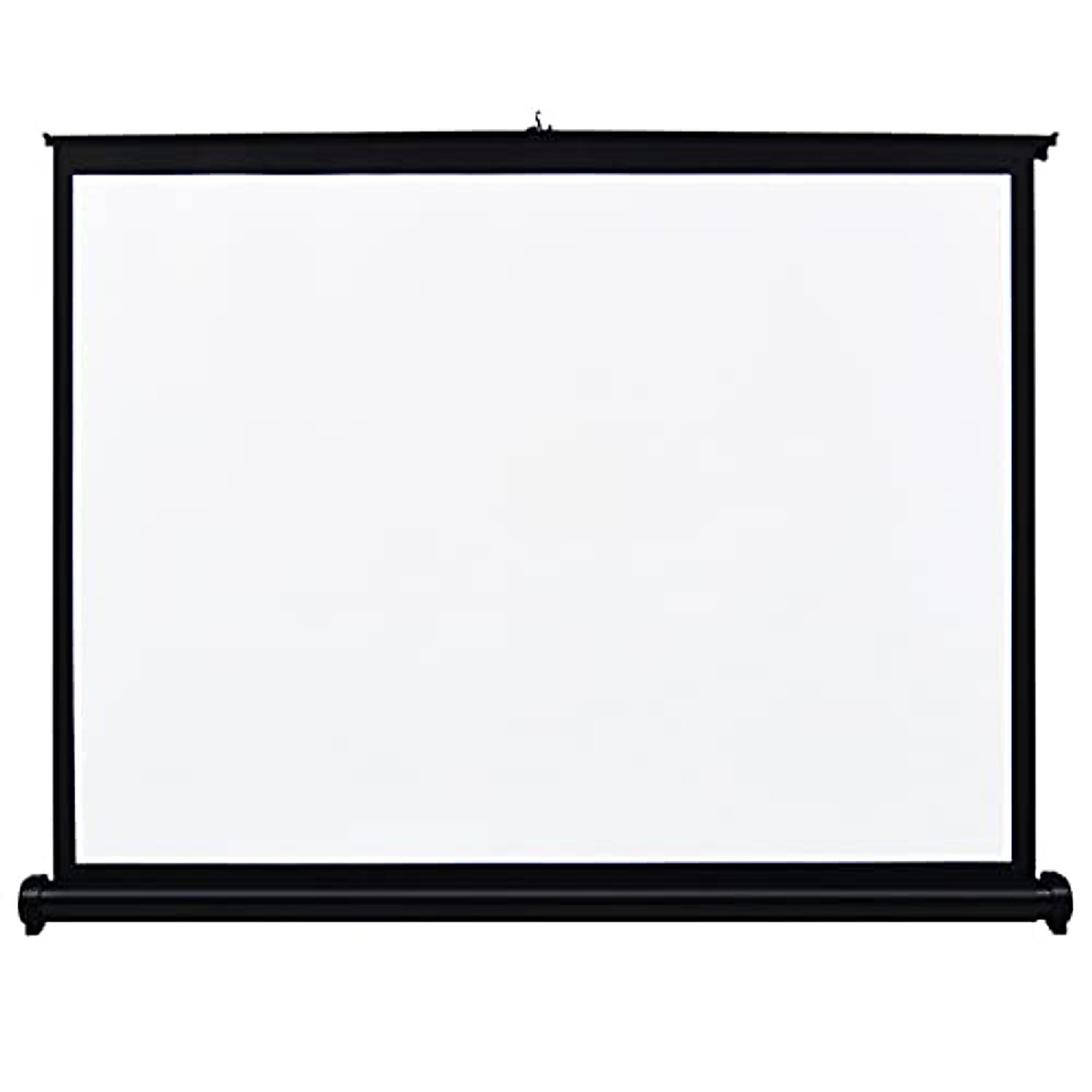 Projector Screen 50 inch Pull Up Folding Projecting Screen Home Theater for DLP Projector Handheld Projector 4:3