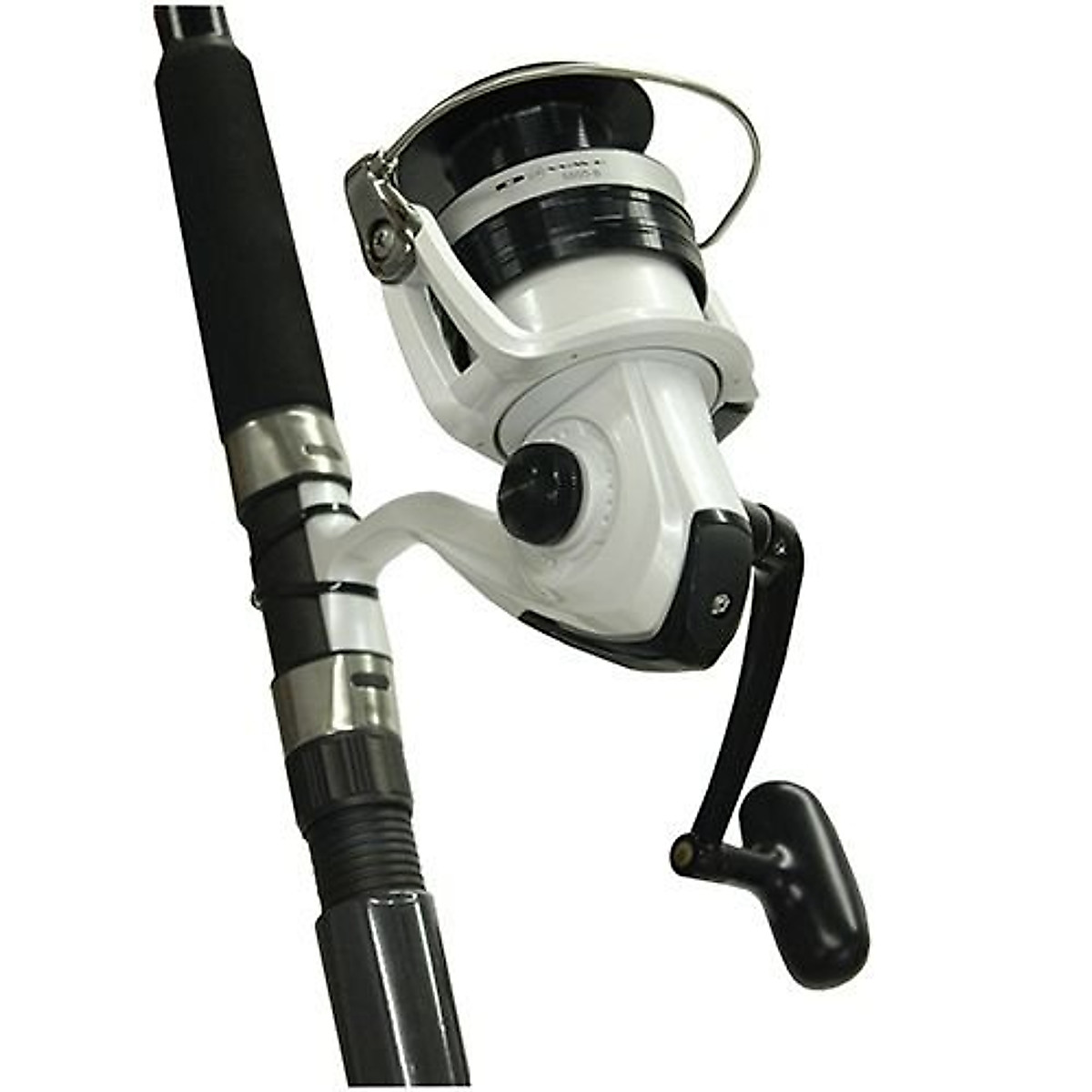 Daiwa DWB40-B/F702M D-Wave Saltwater Spinning Combo, 1 Bearing, 7' Length, 2Piece Rod, Medium Power, Fiberglass Blank Material