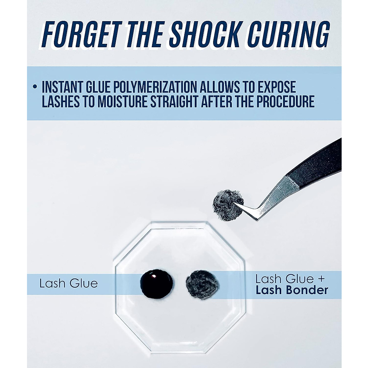 Lash Bonder for Eyelash Extensions by Stacy Lash /0.50fl.oz./15ml/Reduces Lash Extension Glue Fumes/Super Sealer/Lash Tech Supplies/Lash Primer Aid/Professional Use