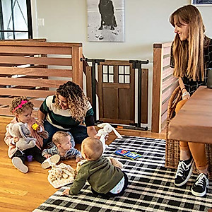 Evenflo Barn Door Walk-Thru Gate (Farmhouse Collection)