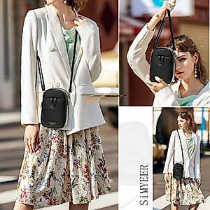 SiMYEER Women Crossbody Bags Small Cell Phone Wallet Purse and Handbag Ladies Messenger Shoulder Bag