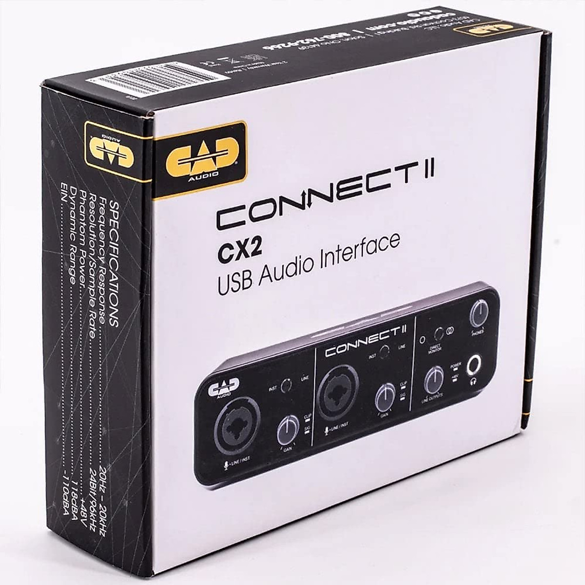 CAD Audio CX2 2x2 USB Interface 24 Bit/96KHz