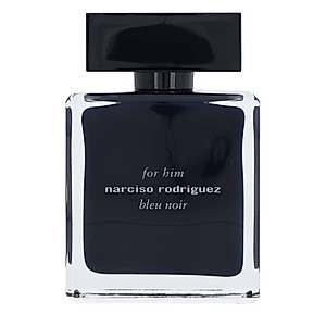 Narciso Rodriguez Him Bleu Noir Eau de Toilette Spray for Men, 3.3 Ounce