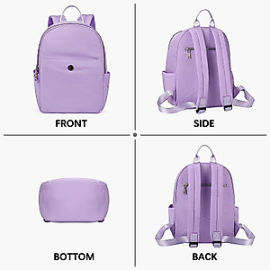 CLUCI Small Backpack for Women Mini Fashion Canvas Designer Backpack Purse Travel Lady Casual Daypack