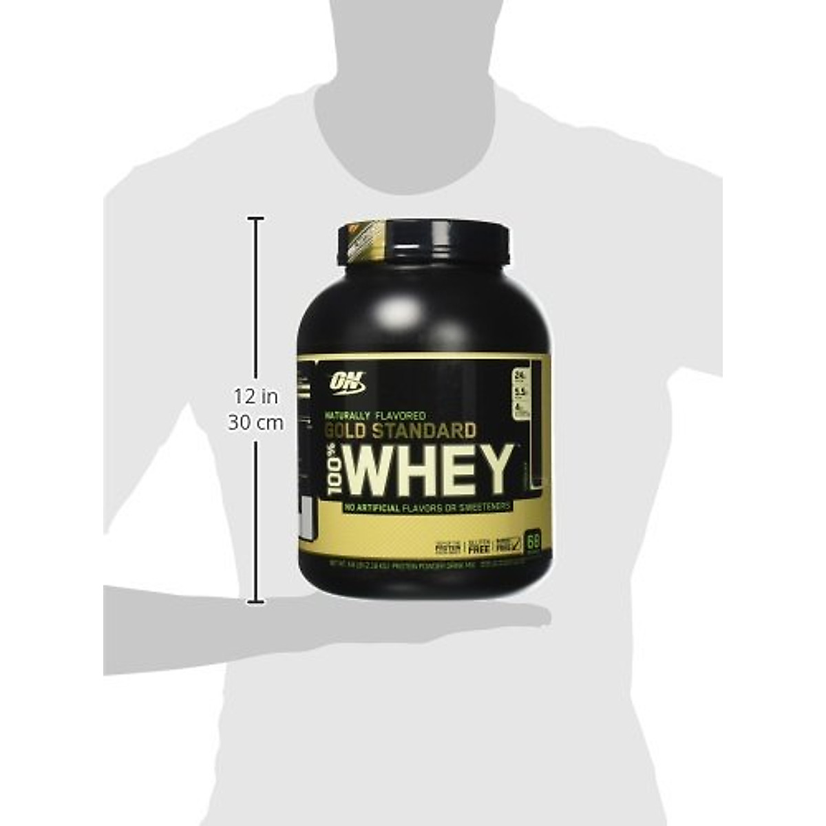 Optimum Nutrition Gold Standard 100% Whey Protein Powder, Naturally Flavored Chocolate, 4.8 Pound (Packaging May Vary)