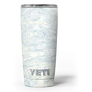 Design Skinz Slate Marble Surface V31 - Skin Decal Vinyl Wrap Kit compatible with the Yeti Rambler Cooler Tumbler Cups