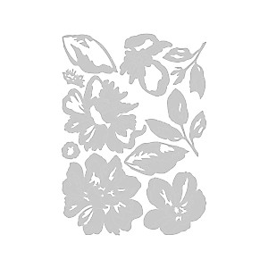 Sizzix Thinlits Die Set Layered Water Flower, Multicolor