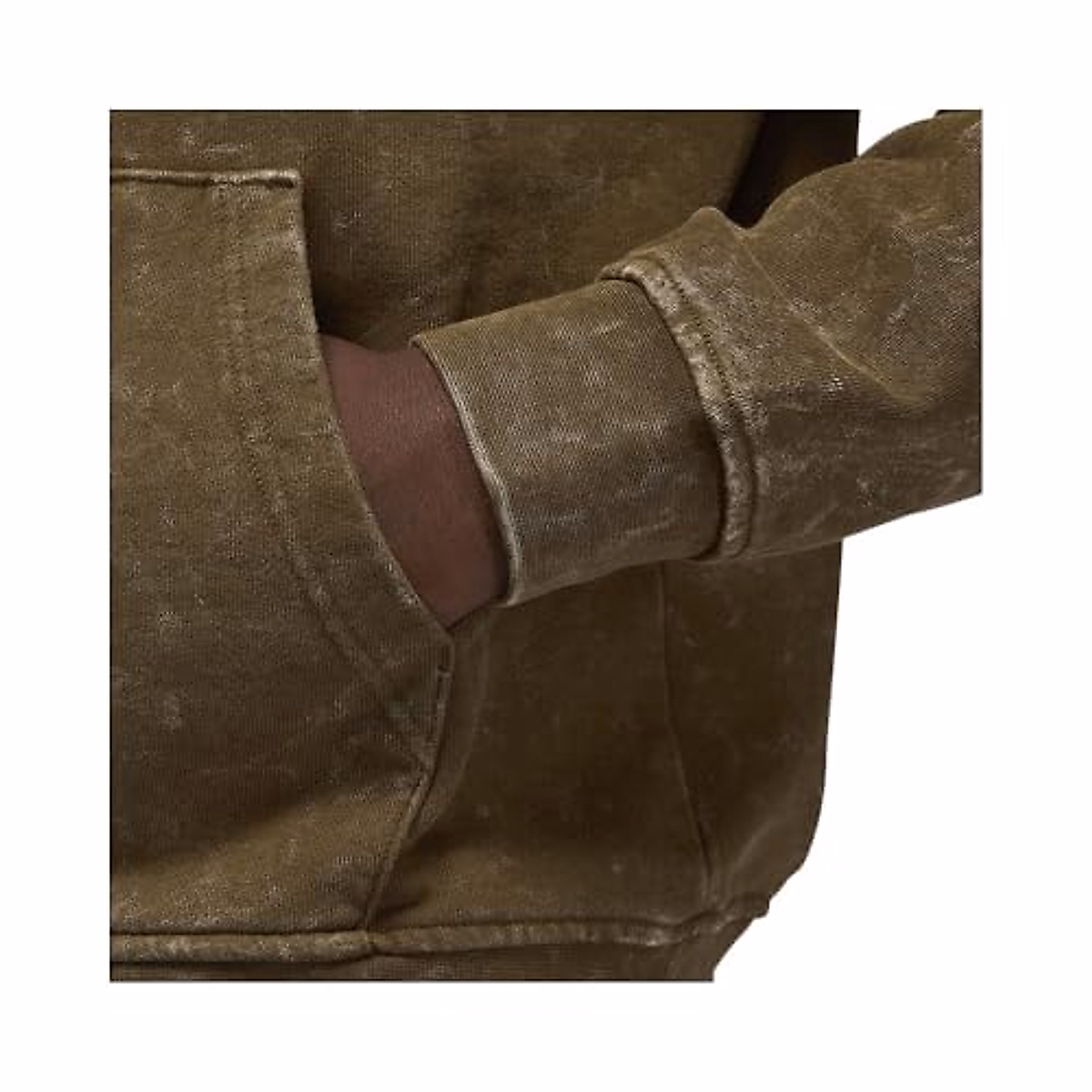 Nike Jordan Essentials Fleece Men's Hoodie (as1, alpha, l, regular, regular, Light Olive)