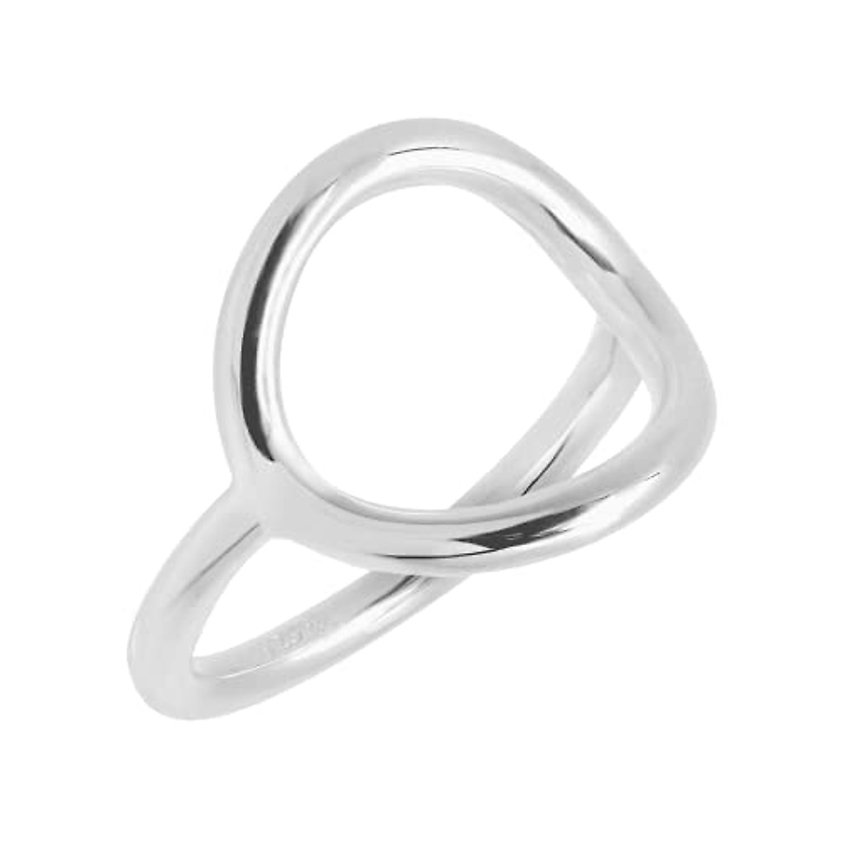 Silpada High-Polished .925 Sterling Silver Ring for Women, Jewelry Gift Idea, Karma', Size 9