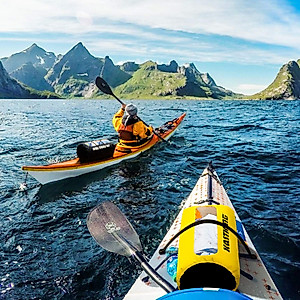 KastKing Dry Bags,100% Waterproof Storage Bags,Military Grade Construction for Swimming,Kayaking,Boating,Hiking,Camping,Fishing, Biking,Skiing,Black,30L