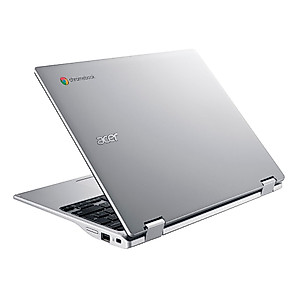 Chromebook Spin 311 11.6" HD Convertible 2-in-1 Touchscreen Laptops, Mediatek MT8183C(8-core CPU), Up to 2 GHz, 4GB RAM, 64GB SSD, Wi-Fi 5, USB-C, Long Battery Life, Chrome OS, Free Stylus Pen