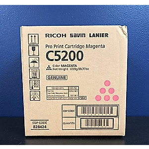 828422 828423 828424 828425 Genuine New Black Cyan Magenta Yellow Toner C5200S C5210S