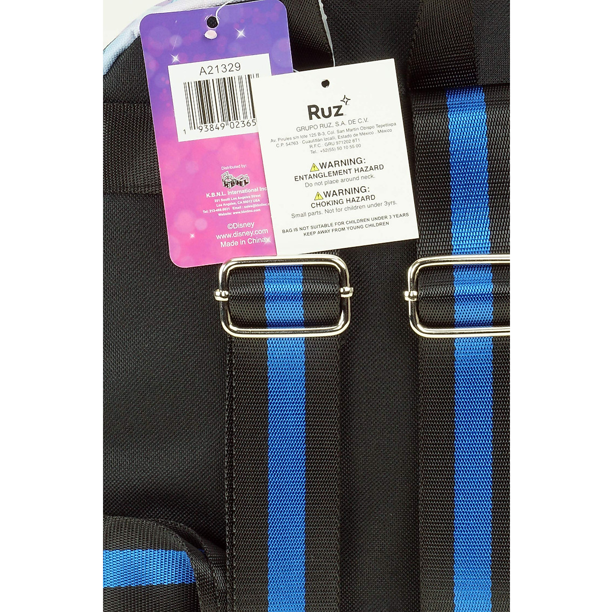 KBNL Cinderella 12inch Deluxe Oversize Print Daypack A21329 Medium