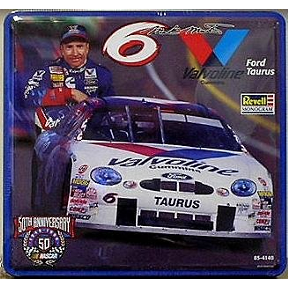 Revell Monogram #4140 #6 Nascar Taurus Kit in Tin 1:24 Scale Plastic Model Kit