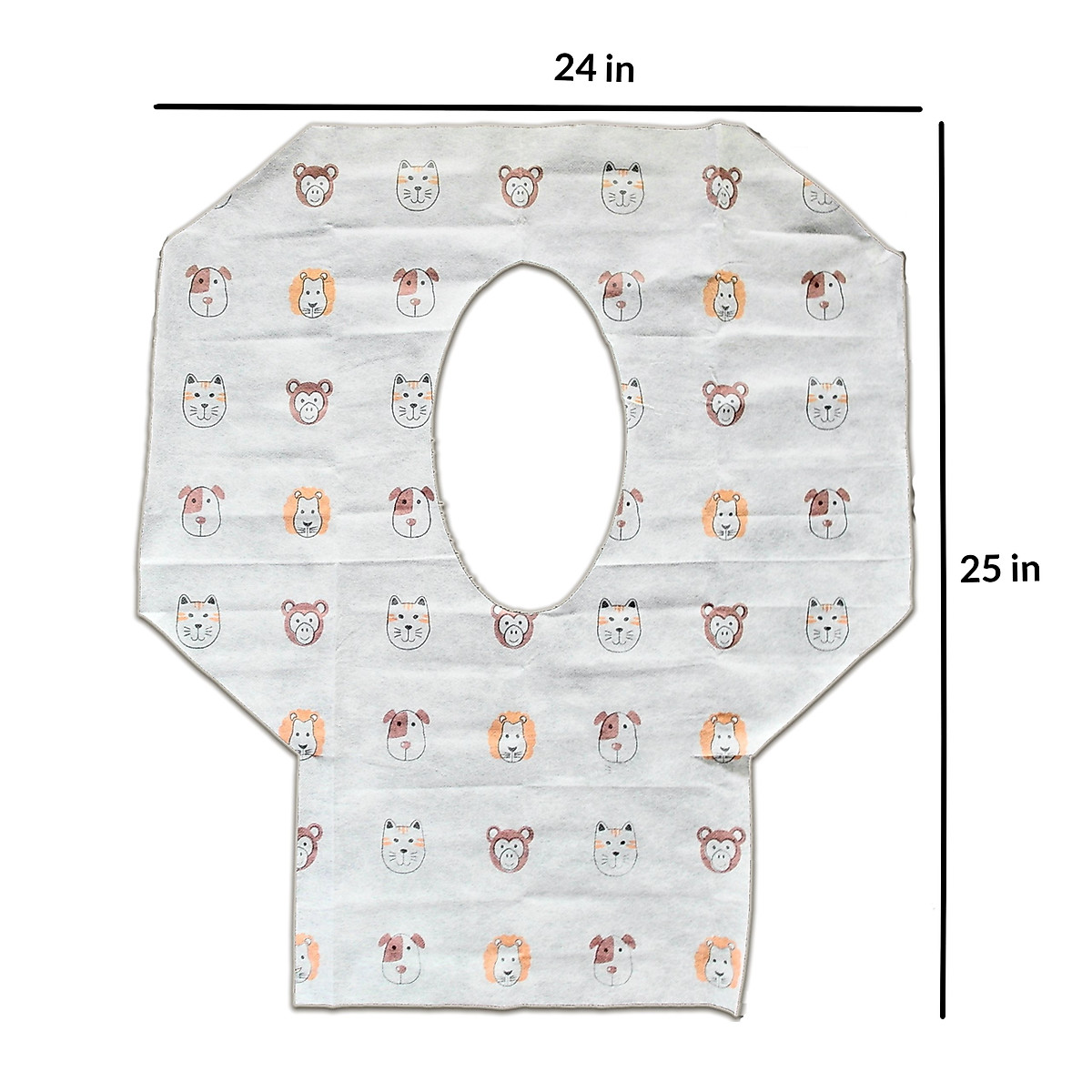 Disposable Toilet Seat Covers - Extra Large Size Perfect for Toddlers Potty Training and Great for Travel Both Kids and Adults (20)