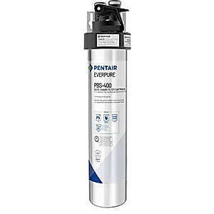 Pentair Everpure PBS-400 Drinking Water System, EV927085, Ideal for use in Prep Sink and Wet Bar, Includes Filter Head, Filter Cartridge, All Hardware and Connectors