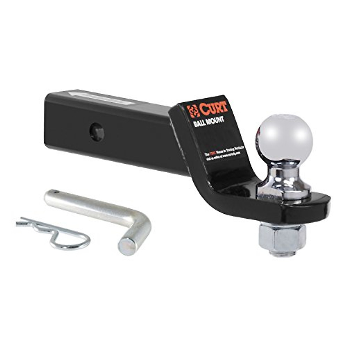 CURT Class 3 Trailer Hitch Tow Package with 2" Ball for 2005-2015 Nissan Xterra