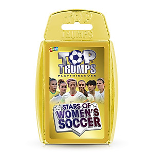 Top Trumps Incredible Women Bundle Card Game, Learn about Women Soccer Stars, Great Women and Top Women Athletes, educational travel pack, gift and toy for boys and girls aged 6 plus
