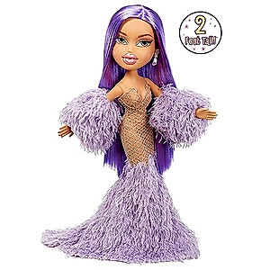 Bratz x Kylie Jenner 24-Inch Large-Scale Fashion Doll with Gown, 2 Feet Tall, Amazon Exclusive