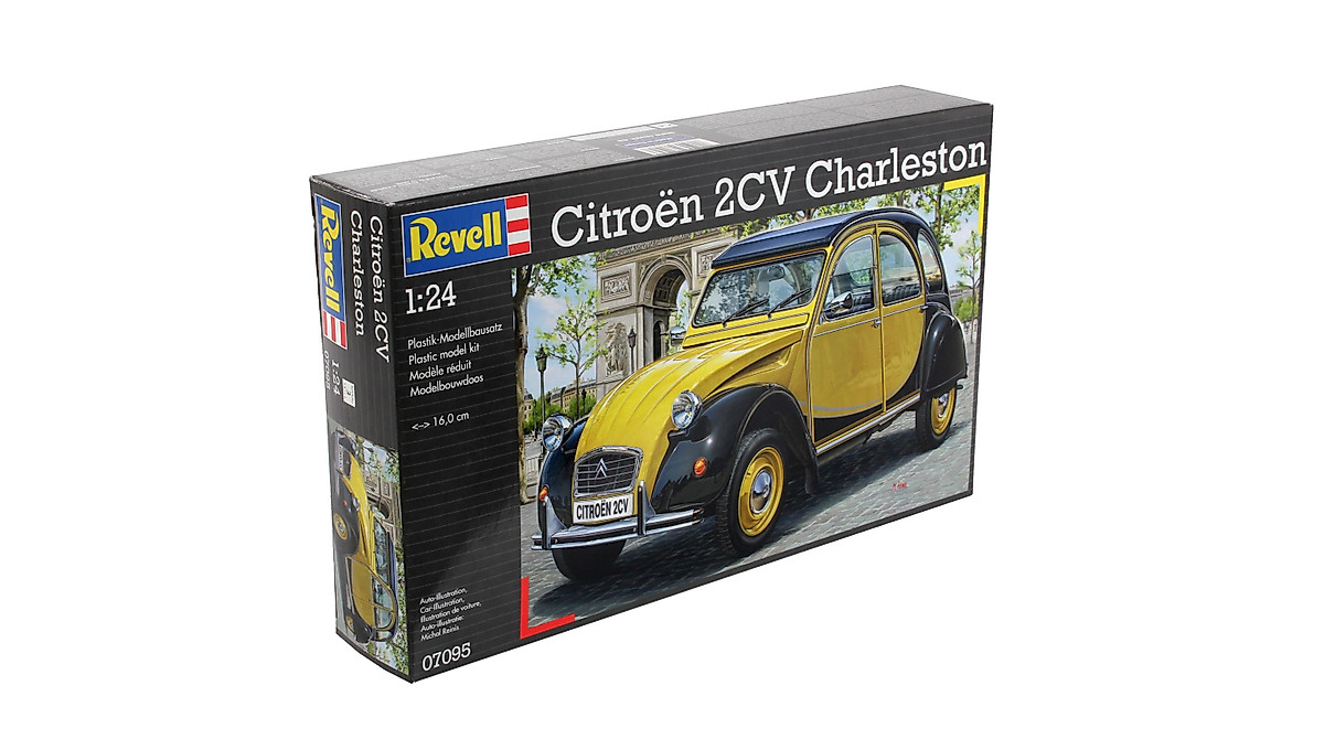 Revell Citroen 2CV Model Kit - Classic Car Replica for Collectors
