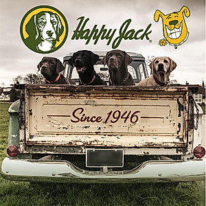 Happy Jack Itch No More Dog Itchy Skin Shampoo & Treatment (12 oz), Flea Bites, Allergies & Itchy Skin Relief, Stops Itching, Scratching & Gnawing on First Application, Healthy Dog Skin & Coat