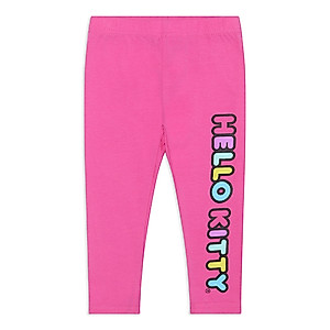 Hello Kitty Sanrio Girls 2 Piece Hoodie and Legging Set for Infant, Toddler, Little and Big Girl