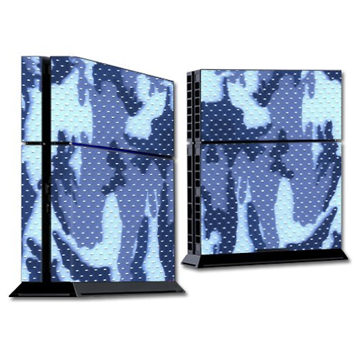 MightySkins Skin Compatible with Sony Playstation 4 PS4 Console wrap Sticker Skins Blue Camo