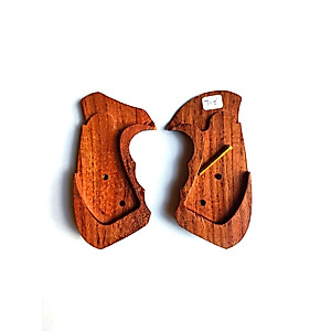 BMPL Hardwood New Taurus Model 85 856 M 85 M85 M856 .38 Special 2" 2 inch Grips Hard Wood Smooth Finger Groove Handmade Handcraft