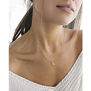 Altitude Boutique Bumble Bee Necklace, Honey Bee Necklace MotherÍs Day, Birthday, Engagement, ValentineÍs Day, Anniversary (Gold)