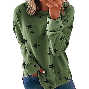 Track an Order Dressy Tops for Women Summer 2023 Autumn and Winter European and American Loose Large Size Chocolate Blouses (Green, XL)