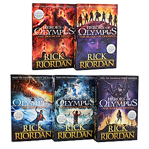 Heroes of Olympus Complete Collection 5 Books Box Set -The Lost Hero/The Son of Neptune/The Mark of Athena/The Blood of Olympus by Rick Riordan (2015-06-07)