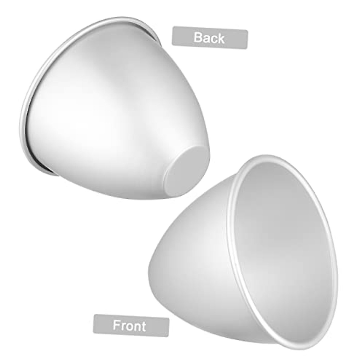 KJHBV Cake Mold Dome Cake Pan Doll Cake Chocolate Cake Food Decor Semicircle Baking Pan Metal Egg Tart Candy Molds Baking Pan Molds Round Cake Pans Bakeware Tart Plate 3d Aluminum Alloy