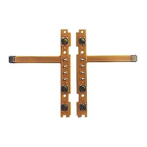 Rinbers Left Right Slide Rail Slider Bracket with Sensor Flex Cable Replacement with Repair Tool Kit for Nintendo Switch NS 2017 Joy-Con Controller Slide Bar (NOT for Console)
