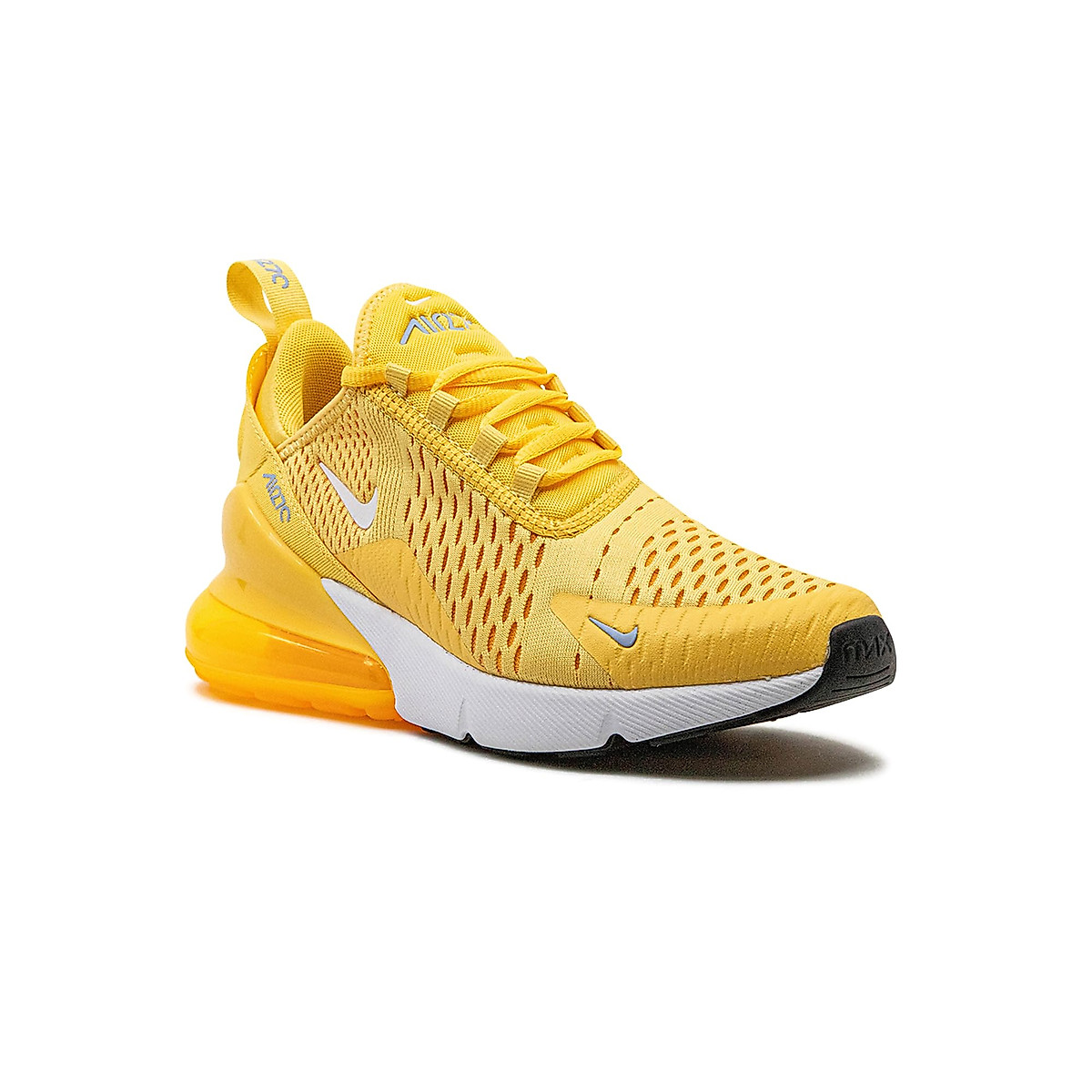 NIKE Women's Shox Q'Vida, Yellow White, 3.5/4 UK