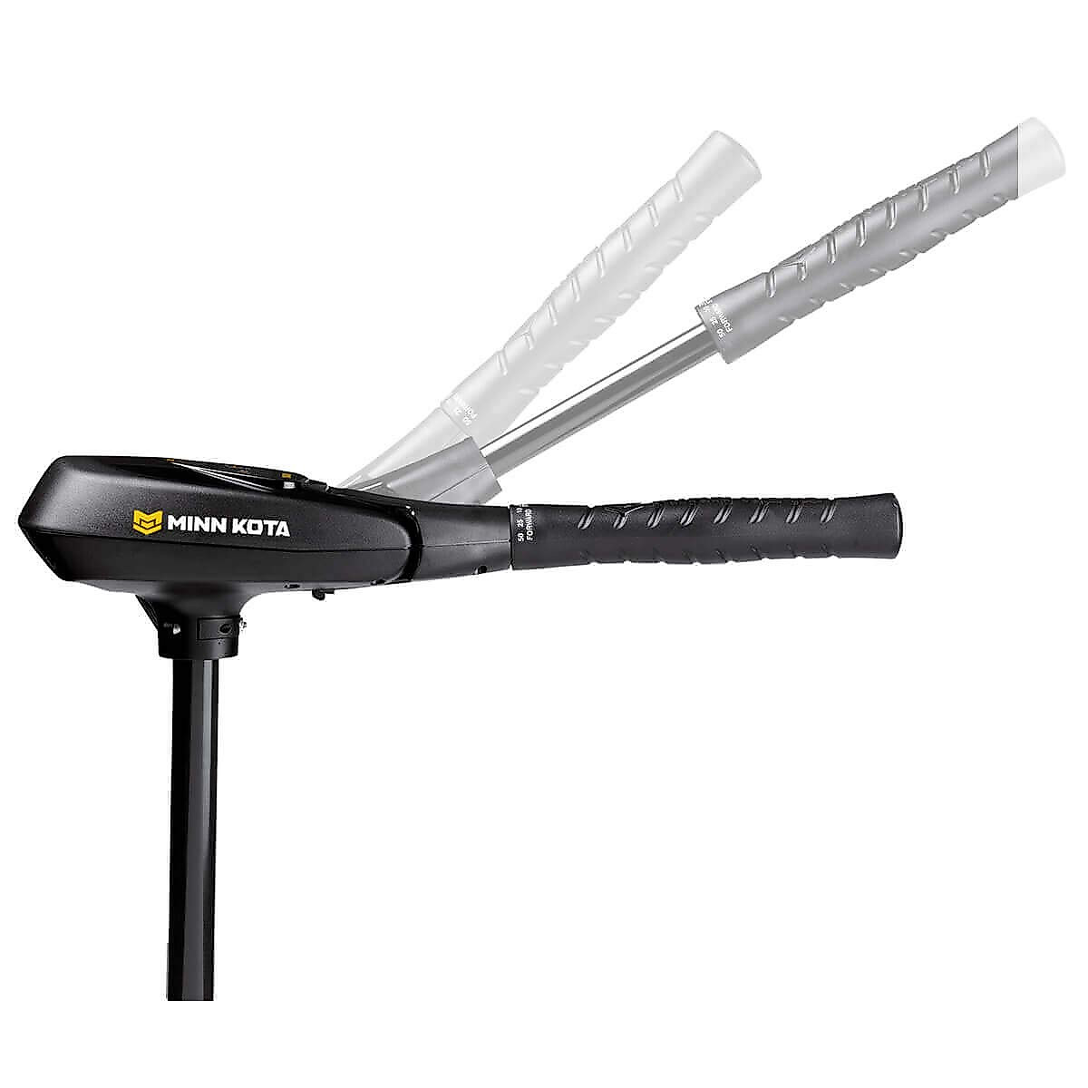 Minn Kota 1355963 Edge Freshwater Hand-Steer Bow-Mount Trolling Motor with Hand Control and Latch & Door Bracket, 55 lbs Thrust, 52" Shaft