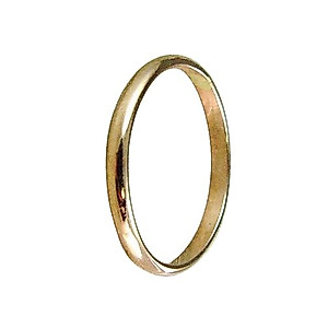 14k Gold Filled Plain Band Toe Ring (3.5)