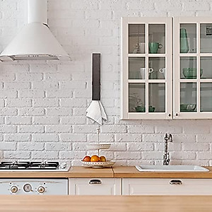 2 Pieces 12 Inch Jumbo Clothespin Wooden Clothespin Towel Holder Giant Wooden Clothes Pins Large Wooden Clothes Clips with Spring (Dark Color)