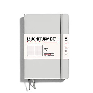 LEUCHTTURM1917 - Natural Colors - Softcover Notebook - 123 Numbered Pages (Dotted Paper, Light Grey)